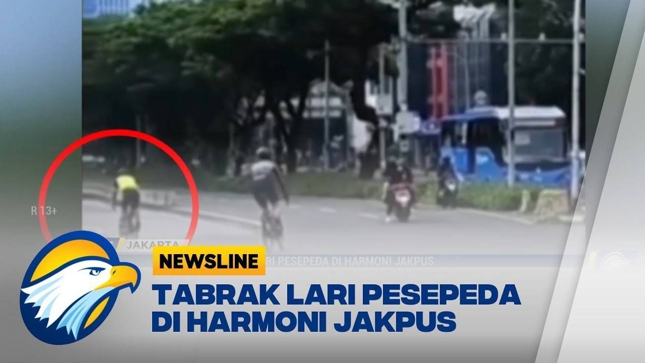 Tabrak Lari Pesepeda Di Harmoni Jakpus - METRO TV | Vidio