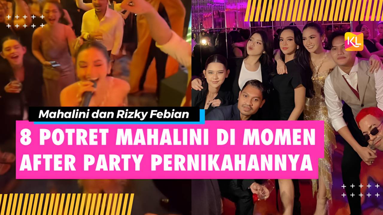 Potret Mahalini di Momen After Party Pernikahannya, Cantik Kenakan Gaun ...