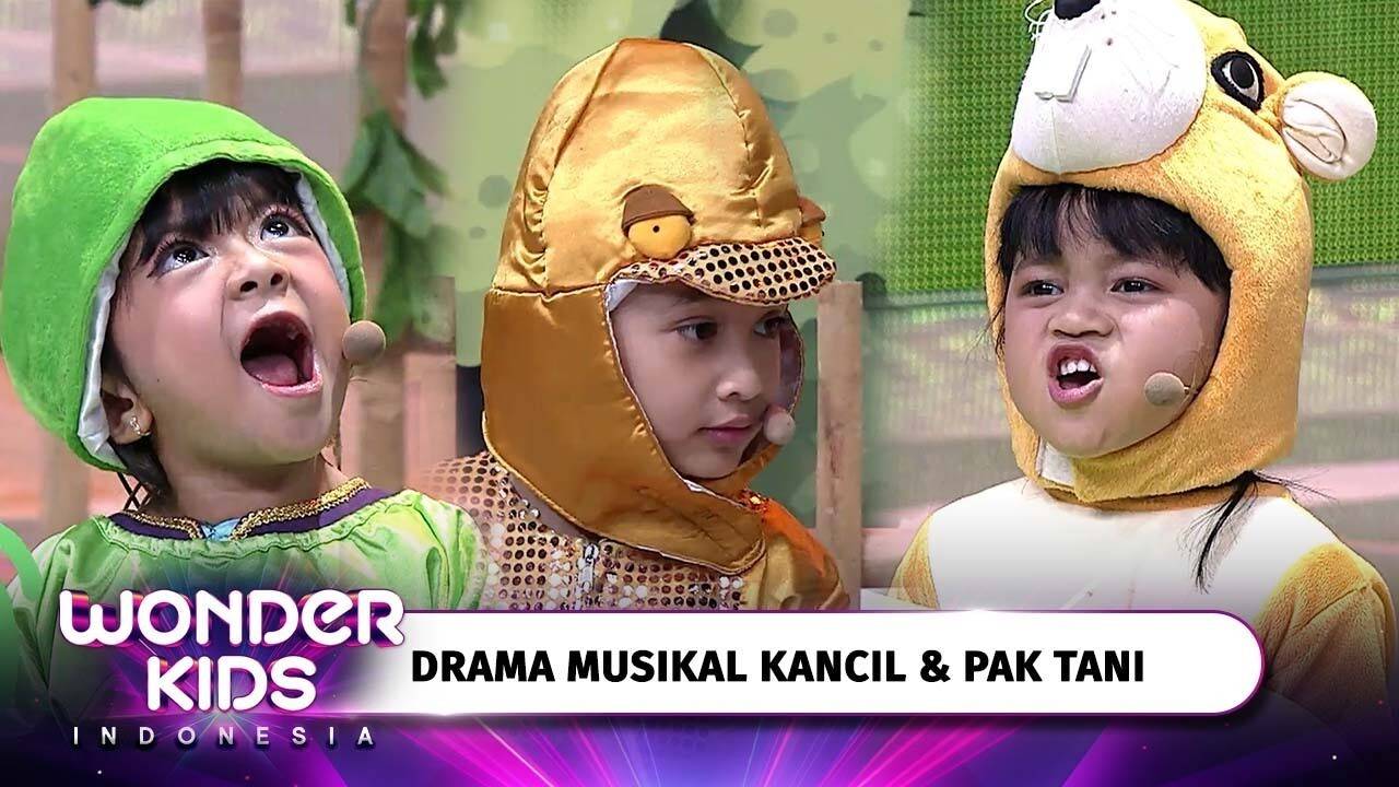 Seruu! Juri & Kiddos Kompak Bermain Drama Musical Kancil & Pak Tani ...