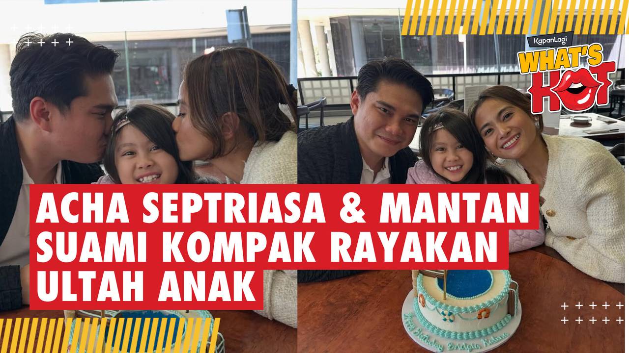 Acha Septriasa & Mantan Suami Rayakan Ultah Anak Bersama, Tetap Kompak Meski Sudah Cerai