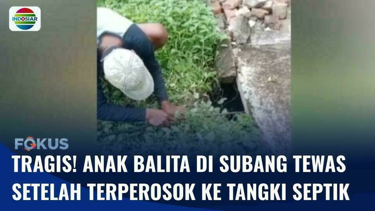 Kejadian Tragis di Subang: Balita Tewas Terperosok ke Tangki Septik ...