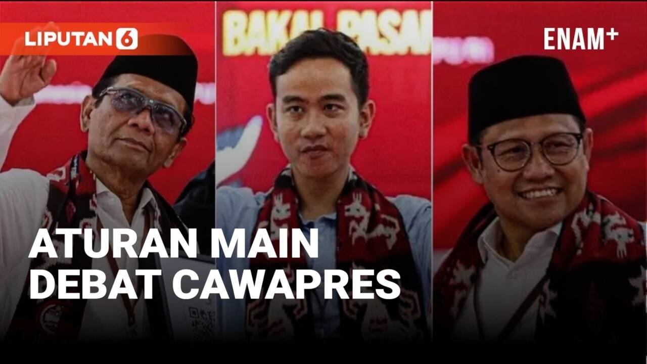 Simak, Aturan Main Debat Cawapres Muhaimin-Gibran-Mahfud - LiputanEnam ...