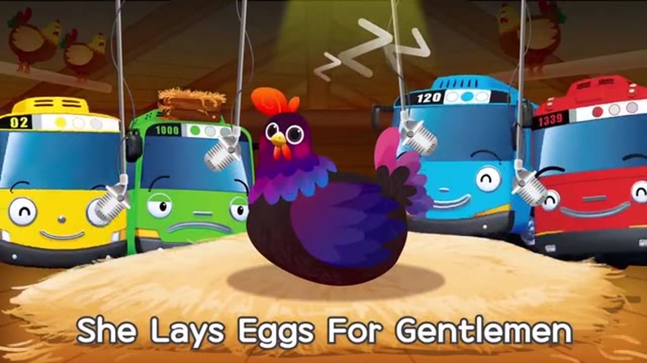 Tayo's Nursery Rhymes - Ep 03 - Hickety Pickety My Black Hen (2022) | Vidio