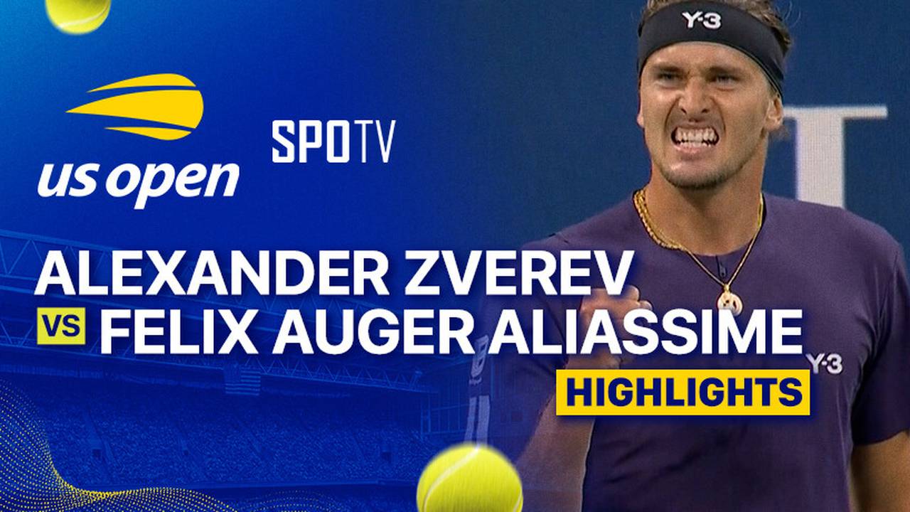 Alexander Zverev vs Felix Auger Aliassime - Highlight | US Open 2025