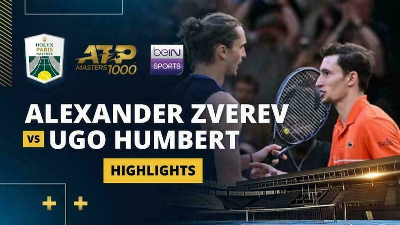 Alexander Zverev vs Ugo Humbert - Highlights | ATP Rolex Paris Masters 2024 | Vidio