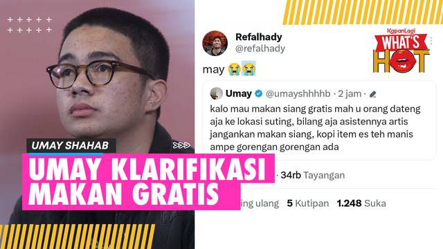 Umay Shahab Akhirnya Klarifikasi, Sempat Dikecam Netizen Soal Makan ...