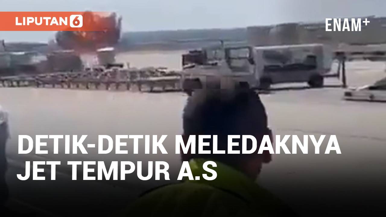 Ngeri! Jet Tempur F-18 AS Jatuh di Zaragoza Spanyol - LiputanEnam | Vidio