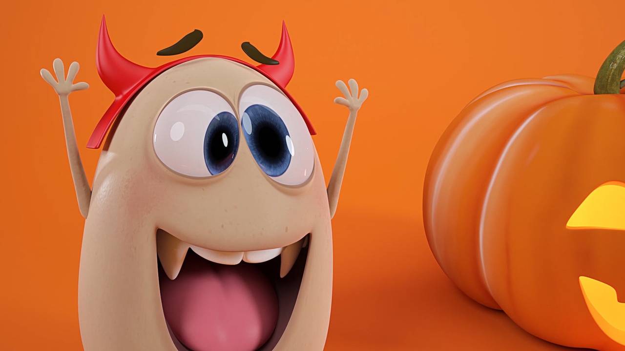 Eggy Pops Season 1 - Eggy Pops S.01 Ep. 23 Halloween (2021) | Vidio