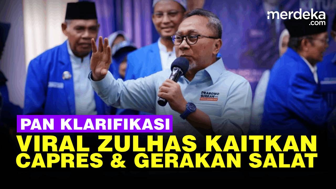 PAN Klarifikasi Zulhas Kaitkan Dukungan Capres & Gerakan Salat, Bawa ...