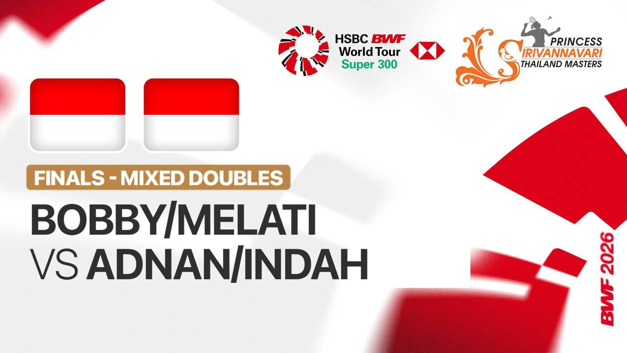 Bobby Setiabudi/Melati Daeva Oktavianti (INA) vs Adnan Maulana/Indah ...