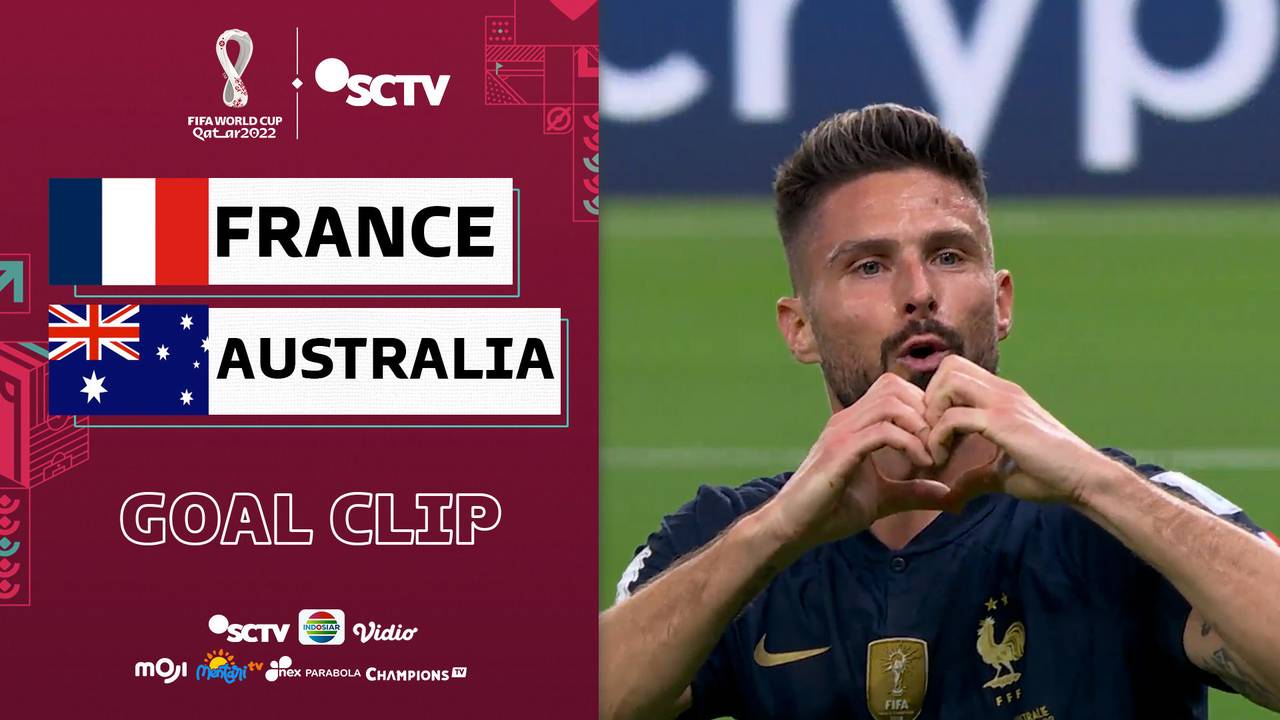 Gol!! Olivier Giroud (France) Menambah Keunggulan Poin Untuk Tim France ...