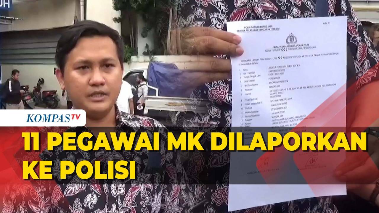 Hakim Konstitusi Dilaporkan Ke Polisi Dengan Pasal 263 KUHP, Kenapa ...