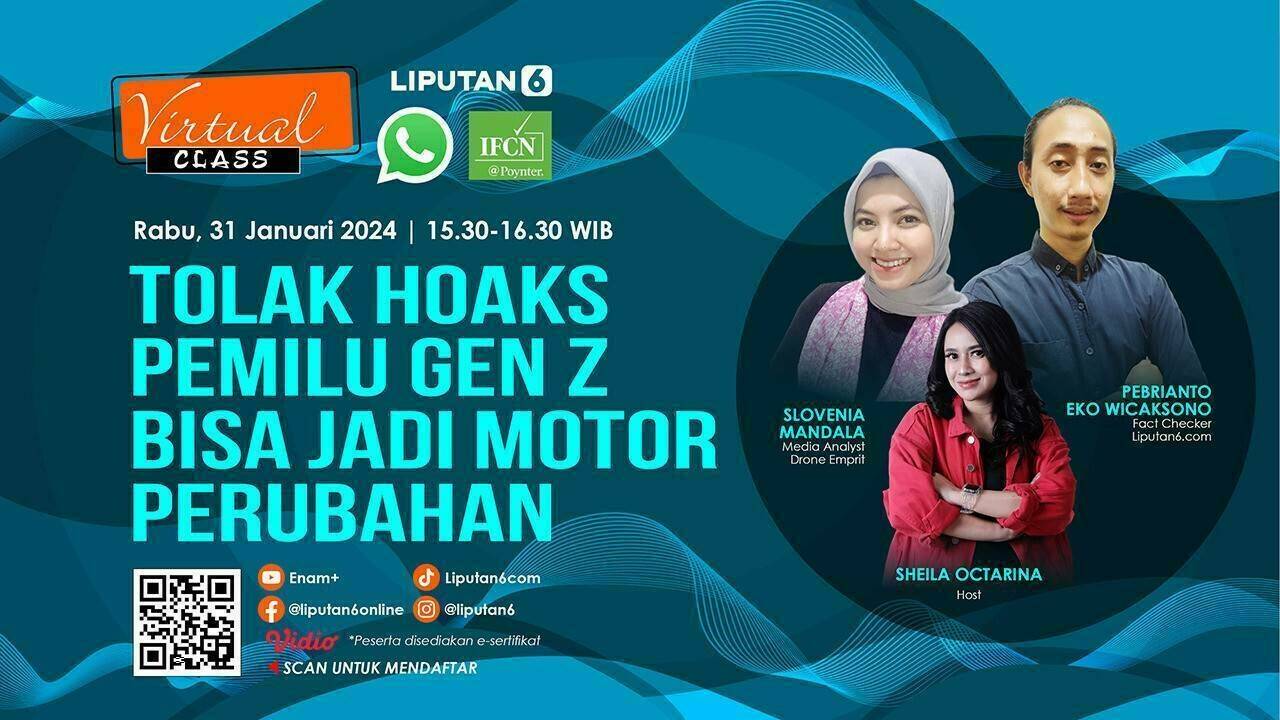 Tolak Hoaks Pemilu Gen Z Bisa Jadi Motor Perubahan - LiputanEnam | Vidio
