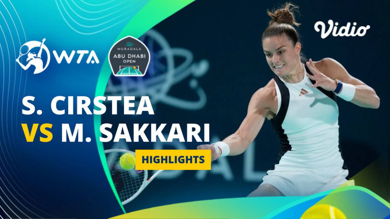 Sorana Cirstea vs Maria Sakkari - Highlights | WTA Mubadala Abu Dhabi ...