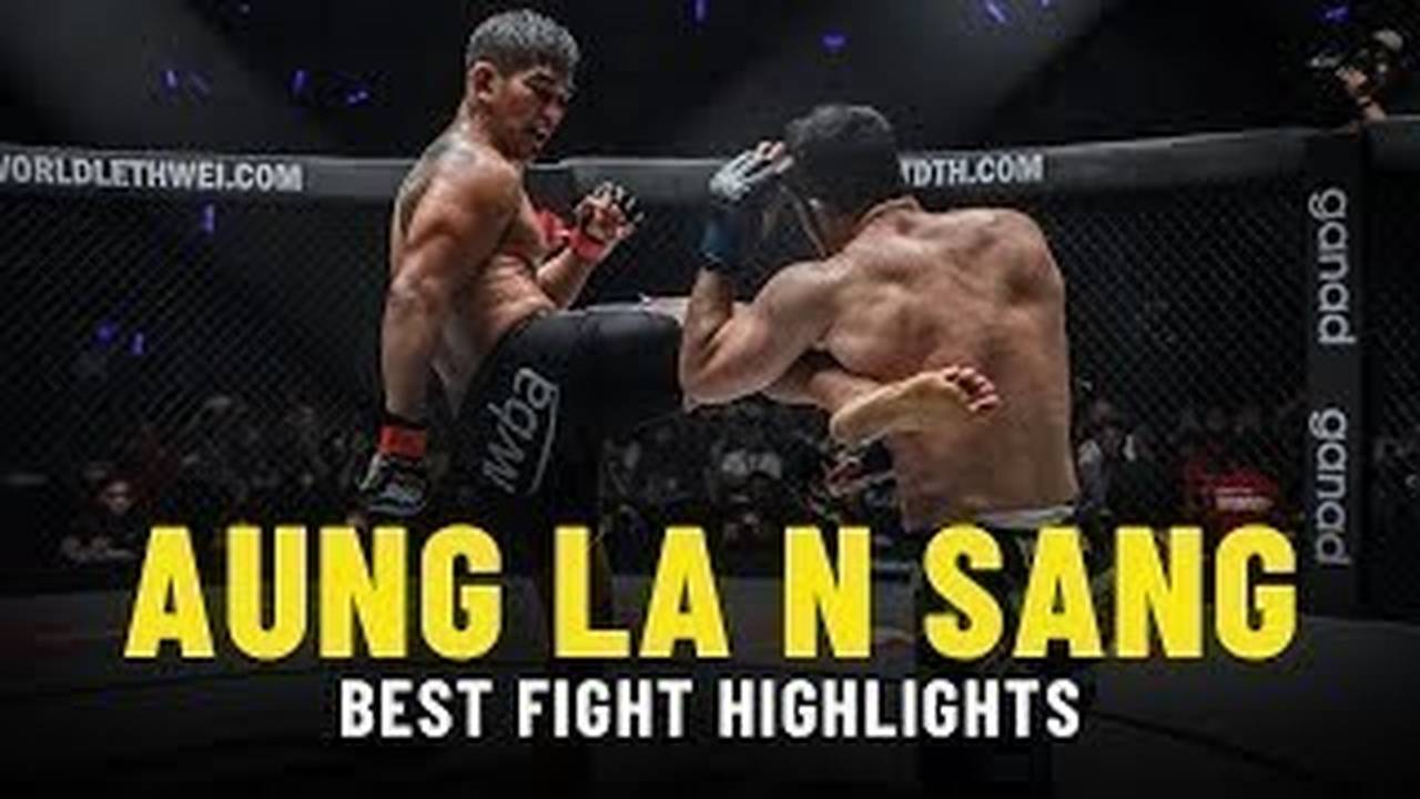 Aung La N Sang's Best Fight Highlights | Vidio