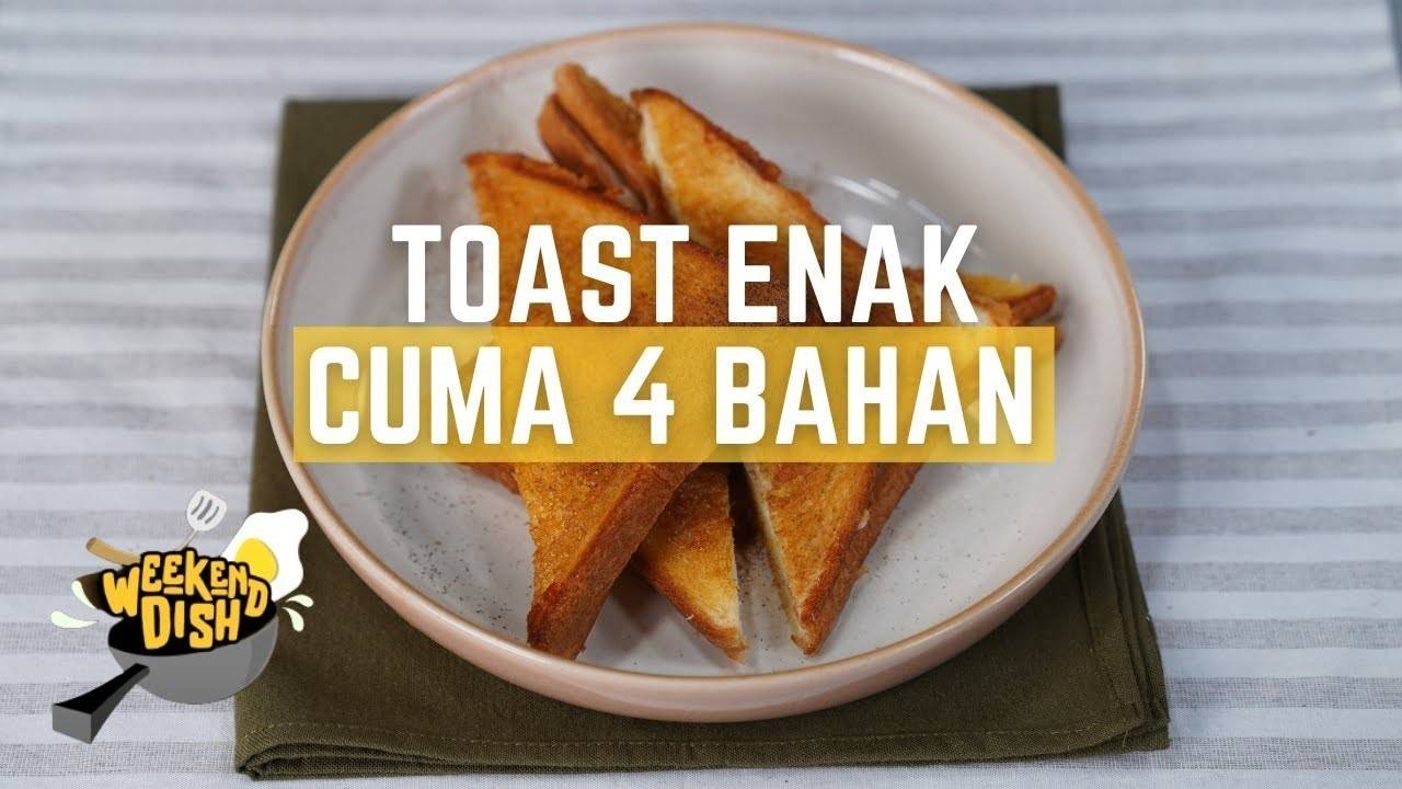 Resep Brown Sugar Cheese Toast | WEEKEND DISH | Vidio