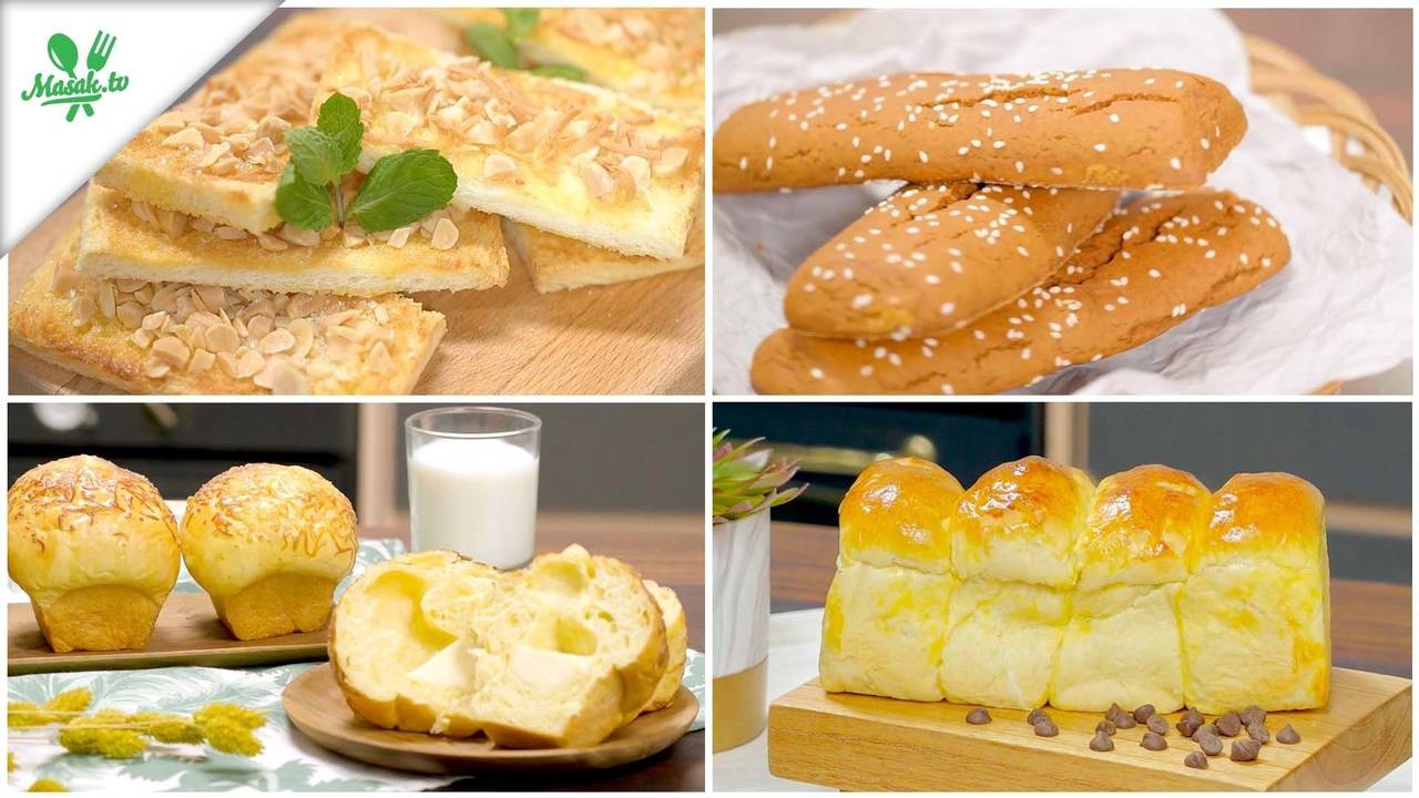 Aneka Roti-Rotian Cocok Banget Buat Ganjel Perut Disaat Sibuk! | Vidio