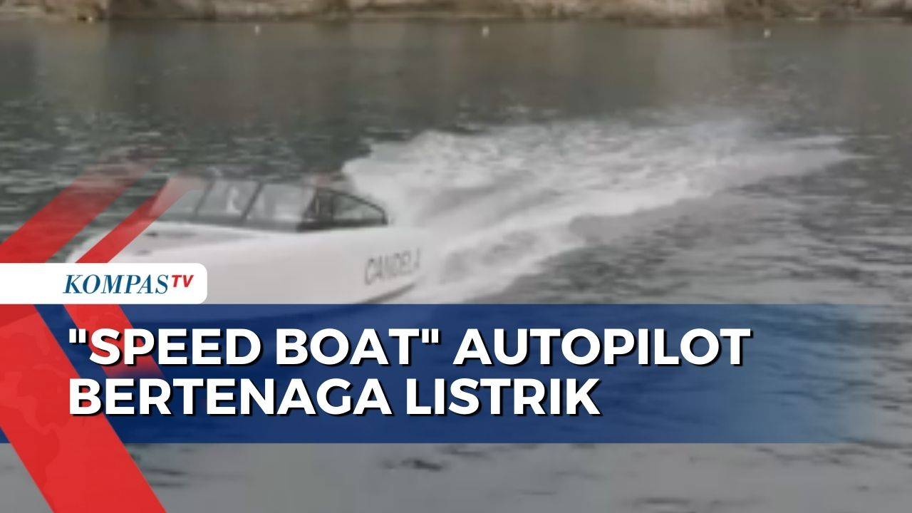 Canggih! Speed Boat Autopilot Bertenaga Listrik Dipamerkan di Las Vegas ...