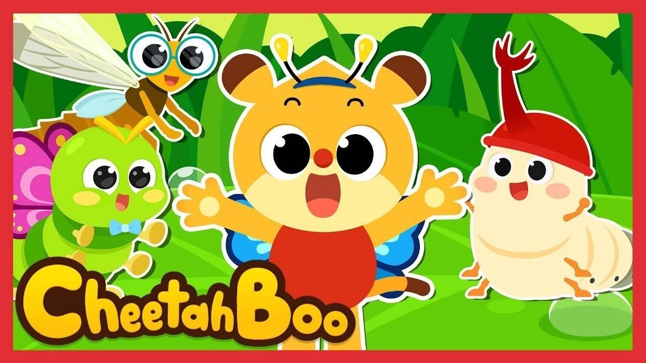 Cheetahboo - Animal Songs - Wriggly Caterpillars Song (2023) | Vidio