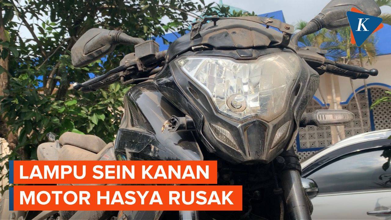 Kondisi Terkini Motor Hasya dan Mobil Pensiunan Polisi yang Menabrak ...