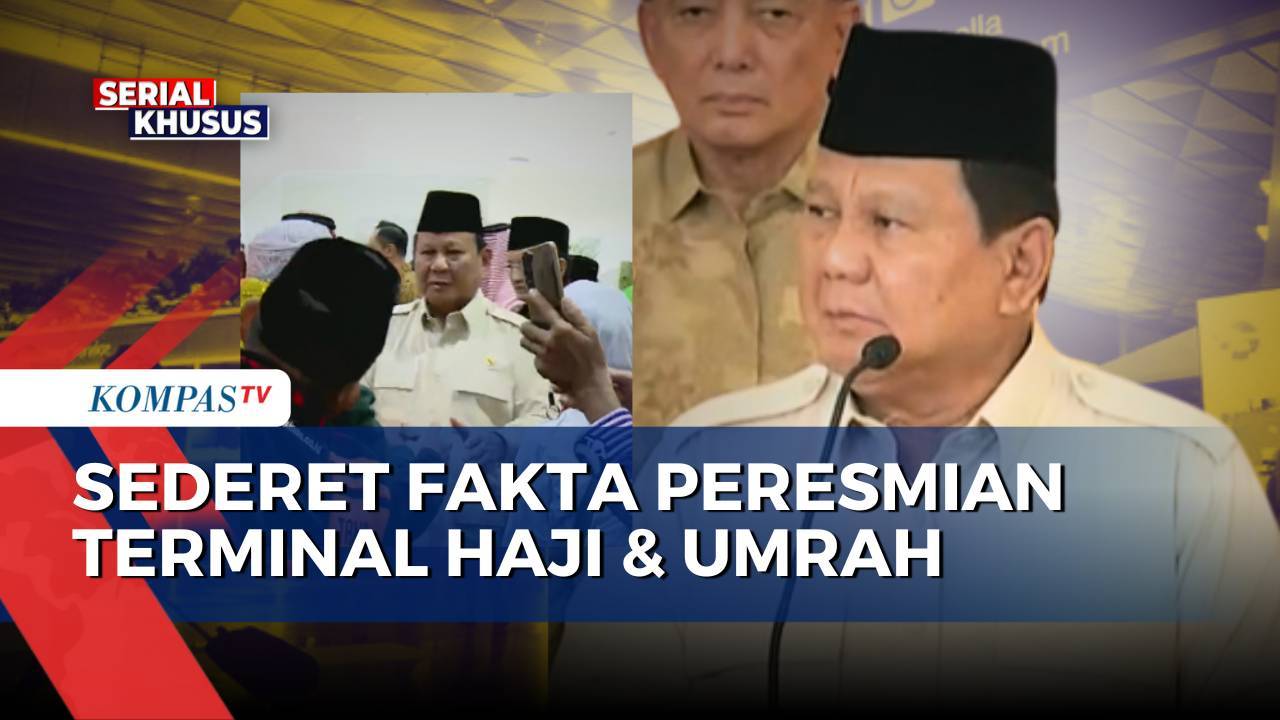 [FULL] Fakta Peresmian Terminal Haji & Umrah oleh Prabowo, Komitmen ...