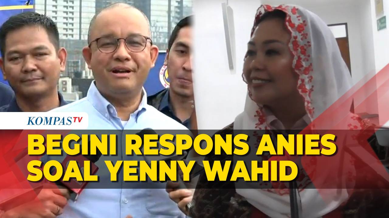 Jawab Singkat Anies Baswedan soal Nama Yenny Wahid Digadang Jadi Bakal ...