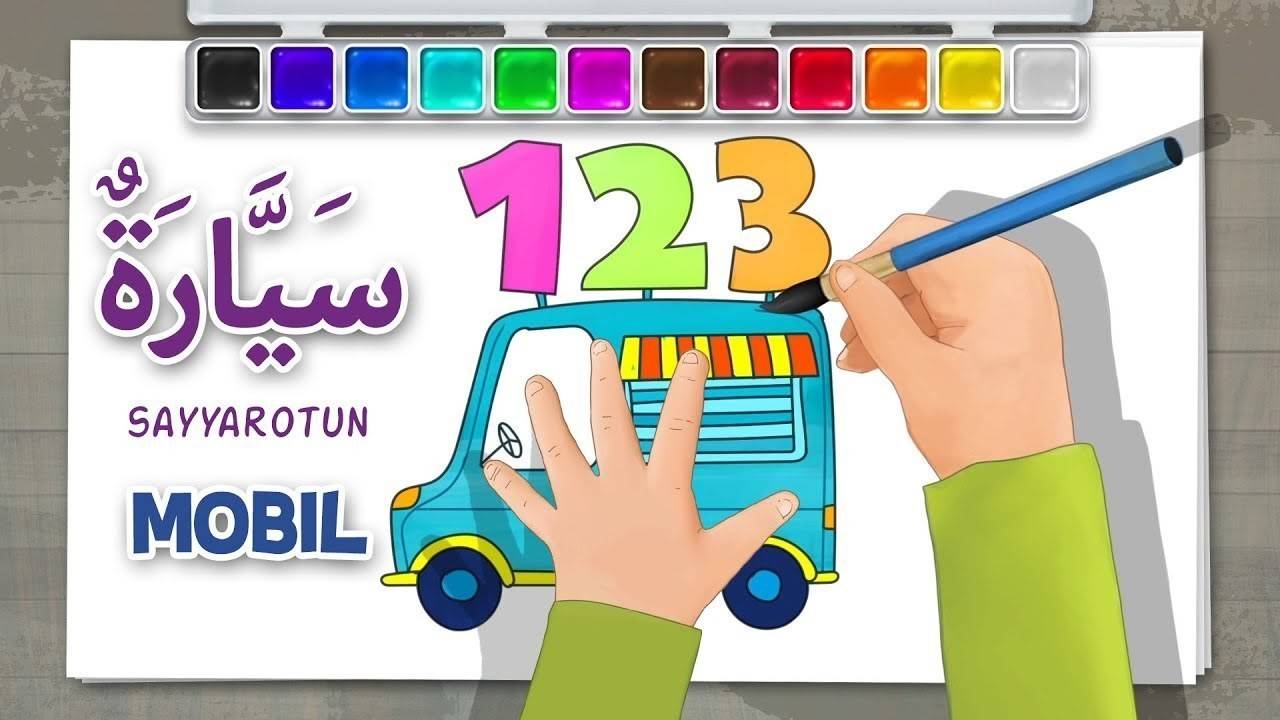 Sarah Playschool - Belajar menggambar Mobil (2020)