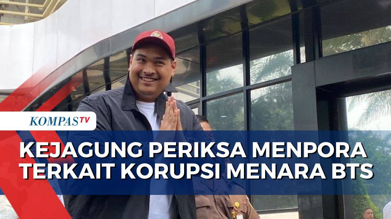 Diperiksa Terkait Korupsi Menara BTS Kemenkominfo, Menpora Dicecar 24 ...