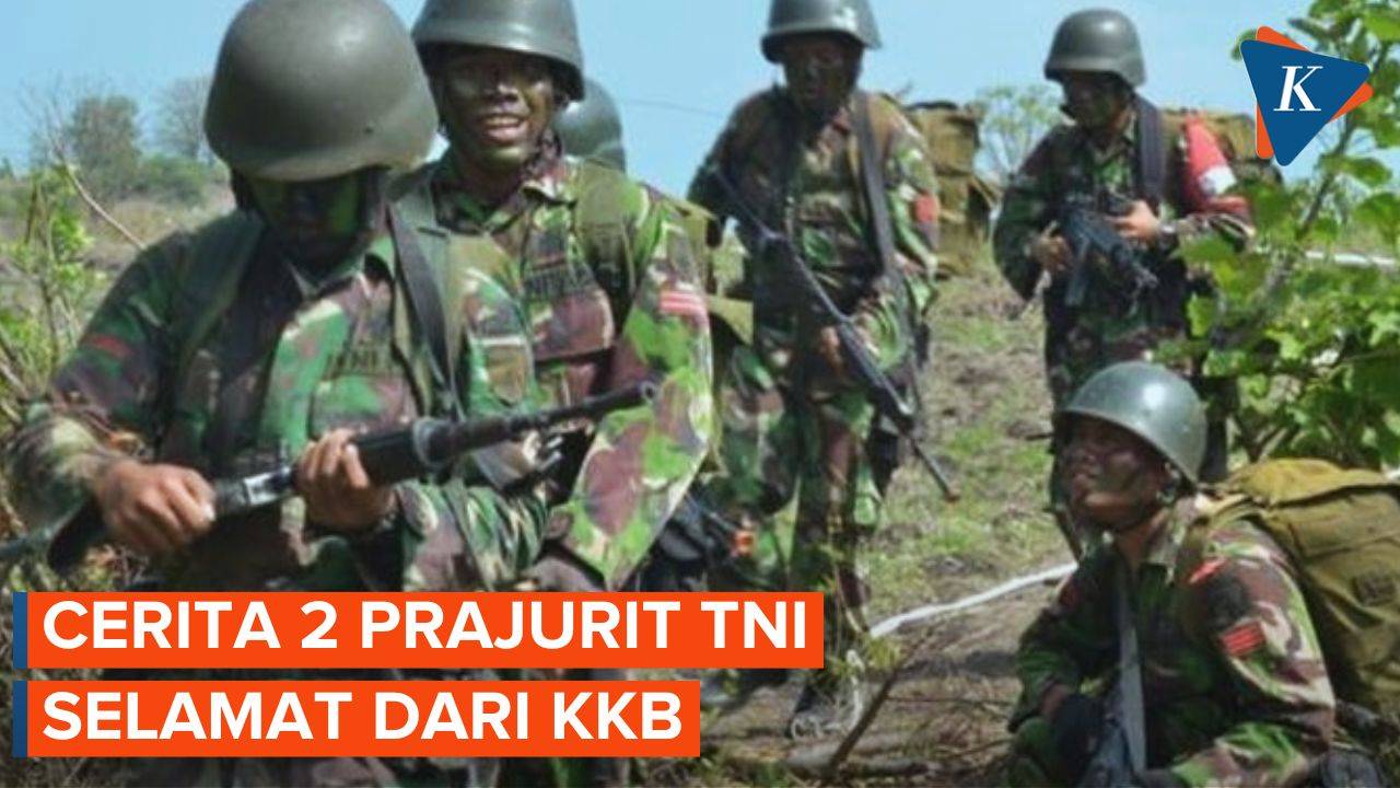 Cerita Prajurit TNI Selamat dari Serangan KKB Papua - Kompascom | Vidio