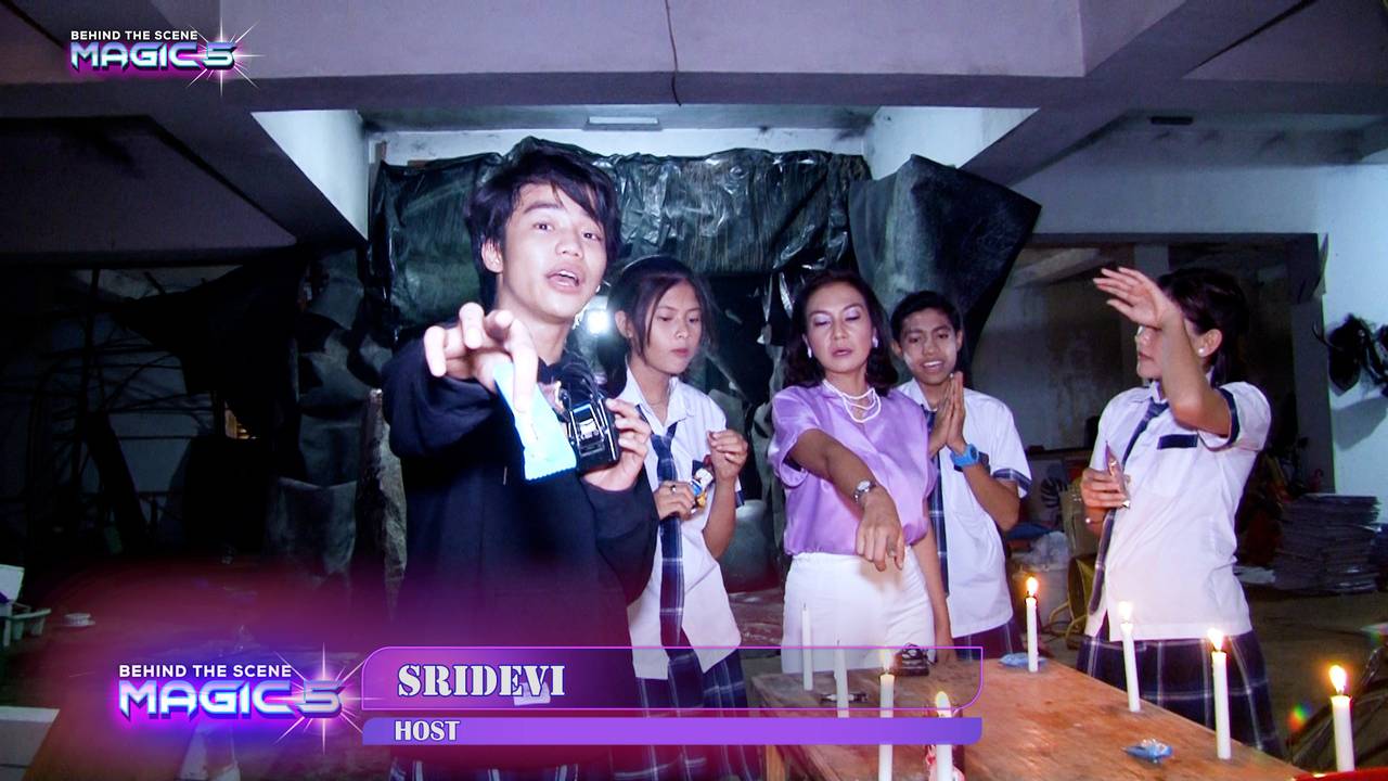 Behind The Scene Magic 5 - Keseruan Sridevi Dan Kawan-Kawan Bermain Games Dilokasi Syuting (2023 ...
