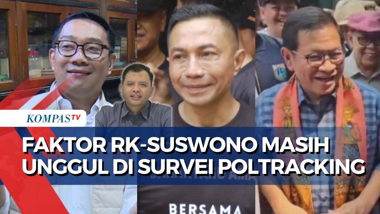 [FULL] Direktur Poltracking Bahas Faktor RK-Suswono Unggul di Survei Elektabilitas Pilgub ...