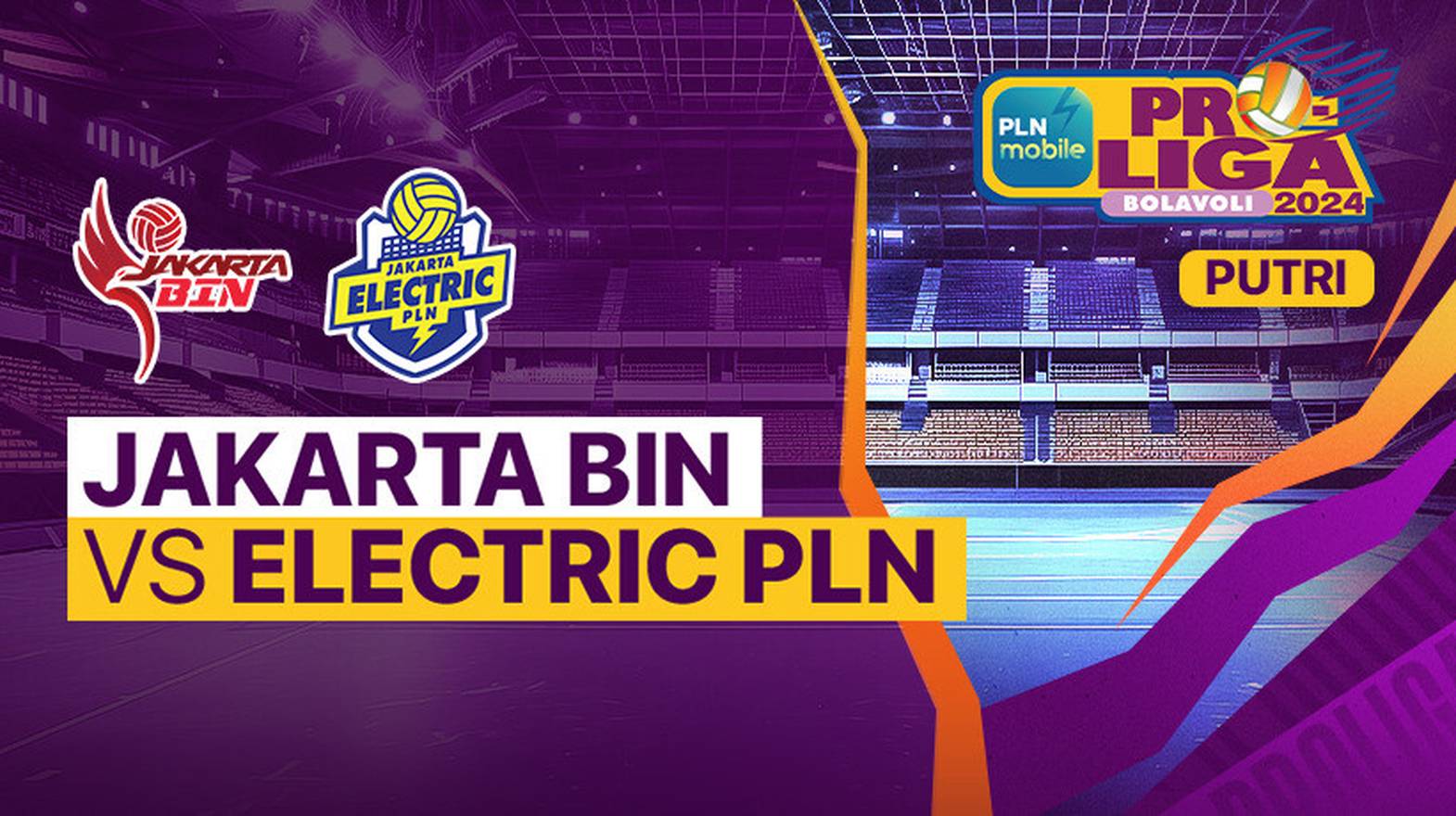 Putri: Jakarta BIN vs Jakarta Electric PLN - Full Match | PLN Mobile ...