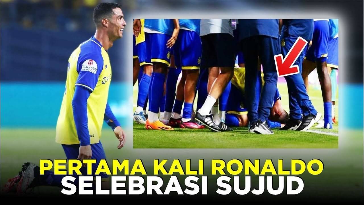 DETIK DETIK CRISTIANO RONALDO LAKUKAN SUJUD SYUKUR USAI BAWA AL NASSR ...