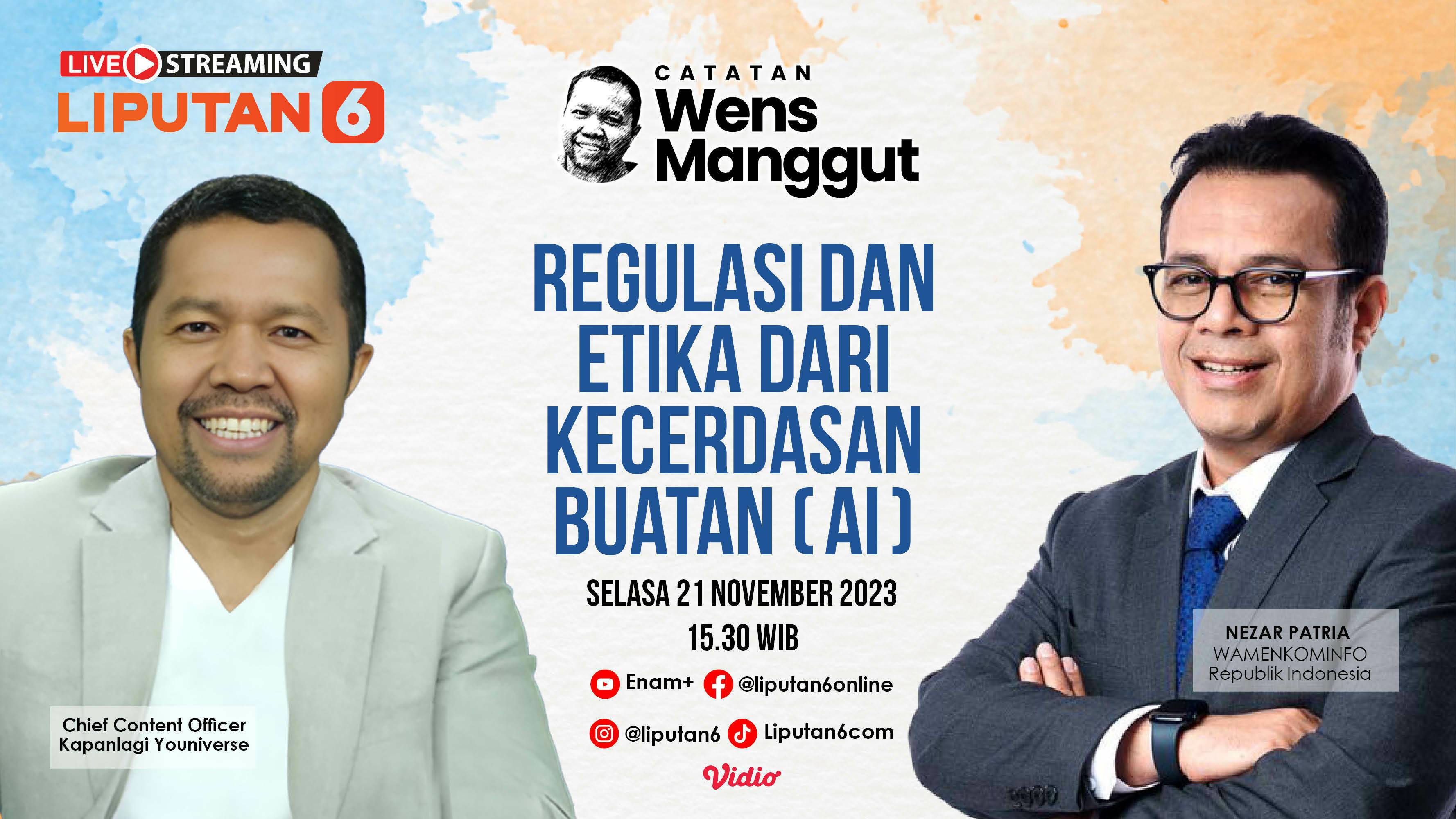 Live Streaming Catatan Wens Manggut