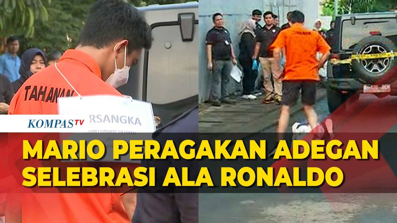 Mario Dandy Peragakan Adegan Selebrasi Bak Cristiano Ronaldo - Kompas TV | Vidio