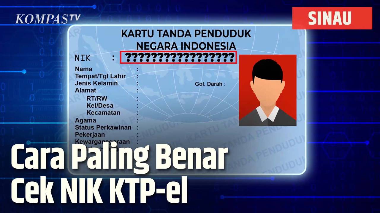 Cara Paling Benar Cek NIK KTP-el Menurut Ditjen Dukcapil Kemendagri ...