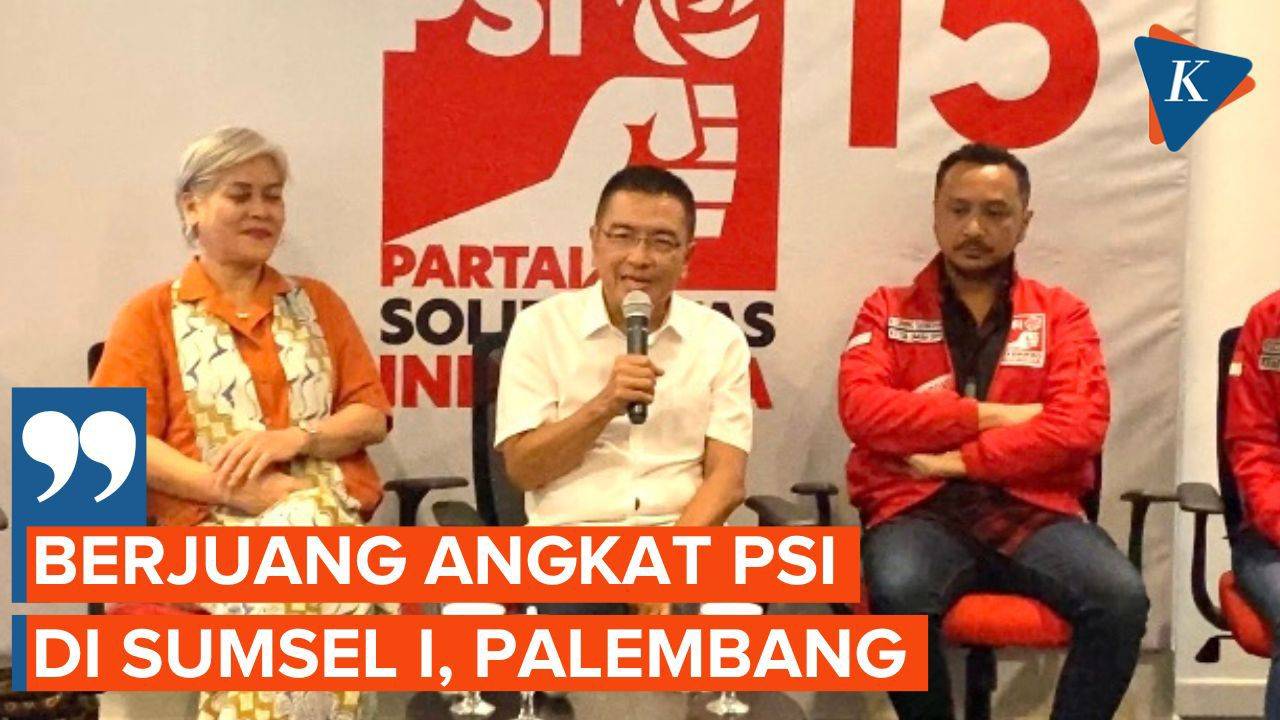 Resmi Gabung PSI, Helmy Yahya Jadi Caleg di Dapil Sumsel I - Kompascom ...