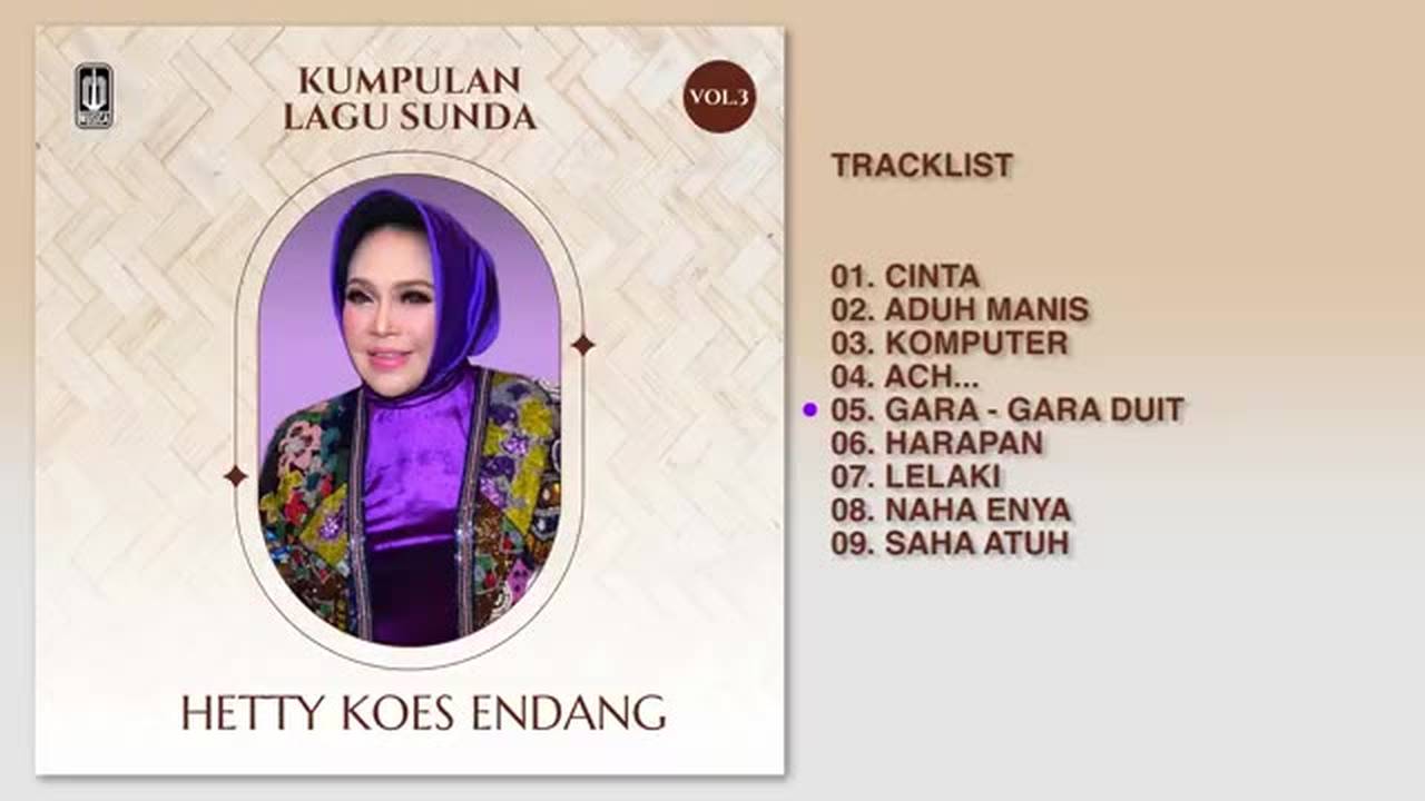 Hetty Koes Endang - Album Kumpulan Lagu Sunda Hetty Koes Endang Vol. 3 ...