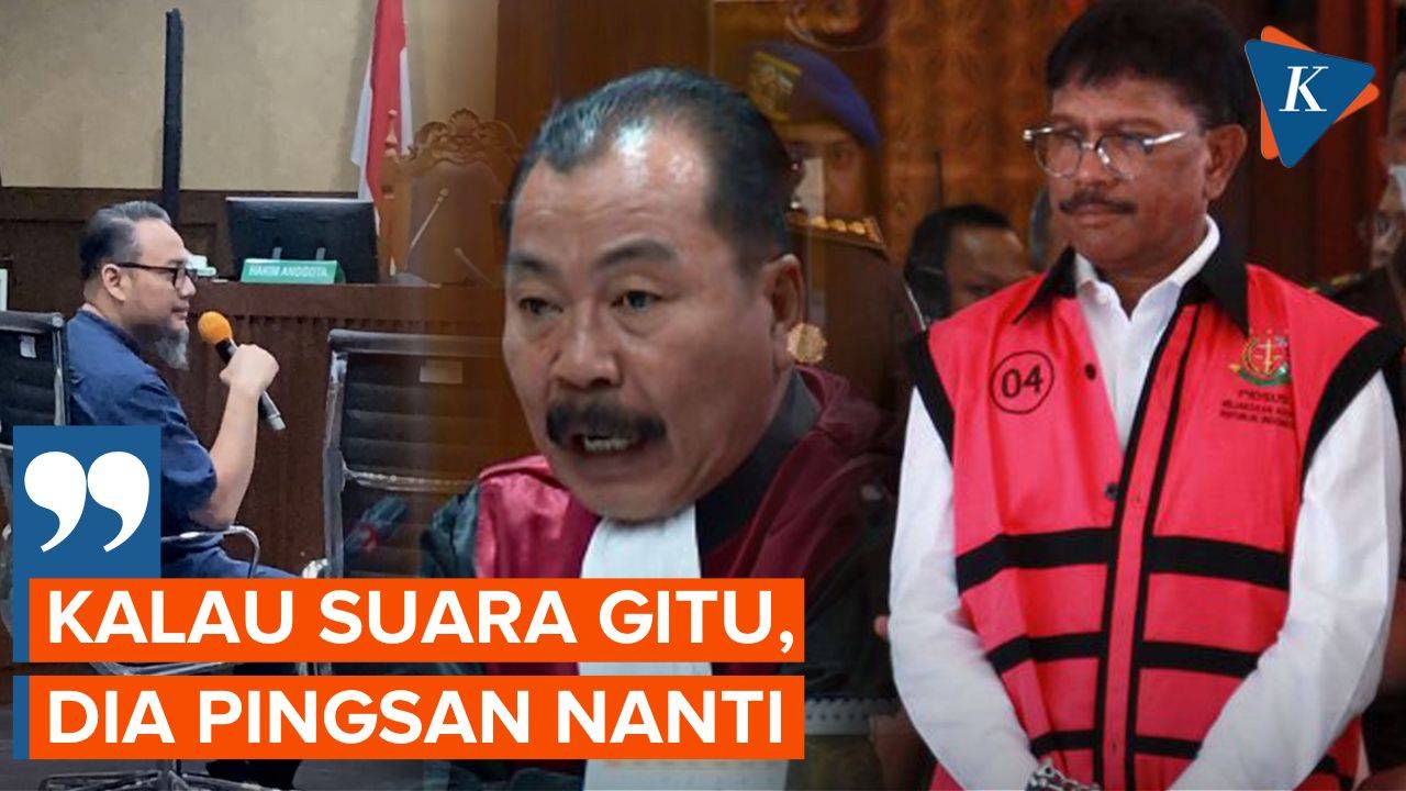 Momen Hakim Ingatkan Suara Meninggi Plate Saat Tanya Saksi Pejabat