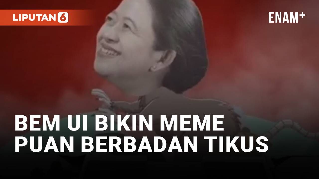 Bem UI Buat Meme Puan Berbadan Tikus Buntut Pengesahan Perpu Ciptaker ...