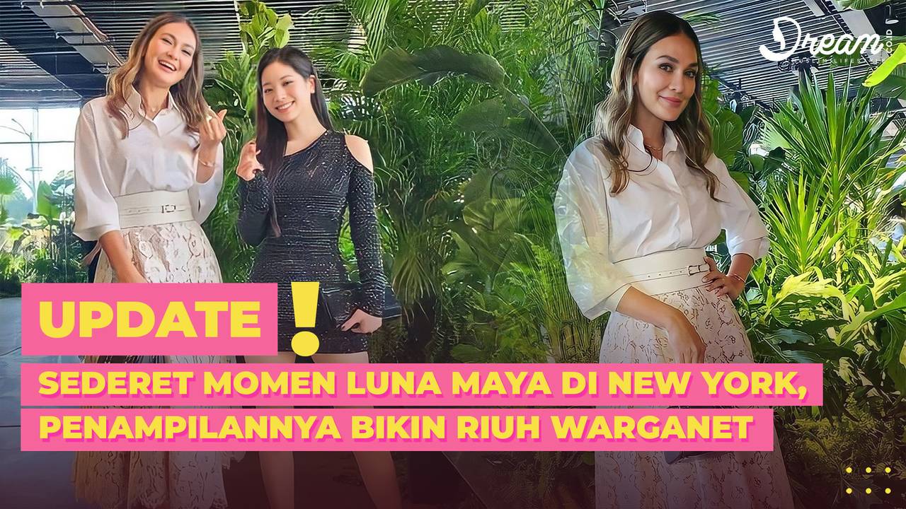 Sederet Momen Luna Maya di New York, Penampilannya Bikin Riuh Warganet | Vidio