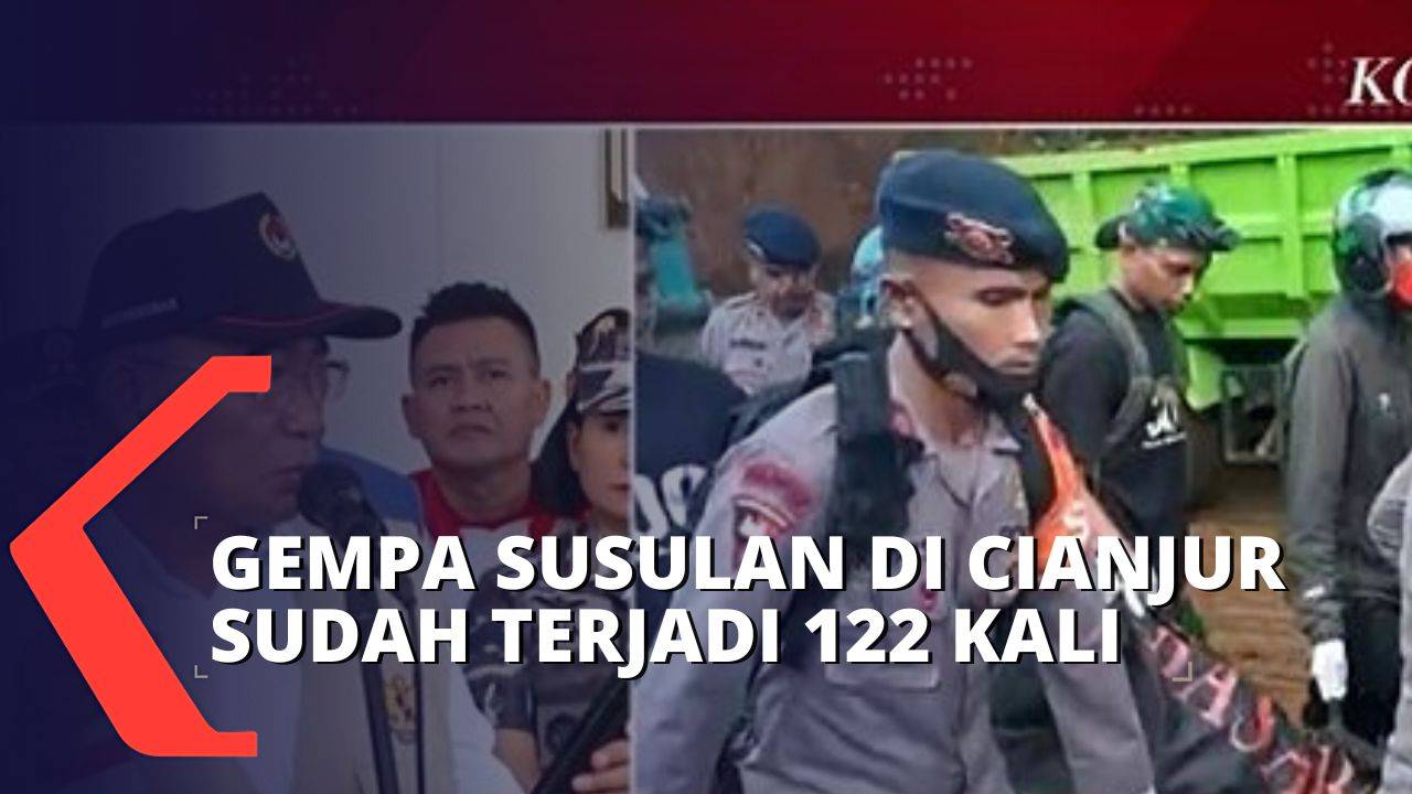 Menko PMK: Gempa Susulan yang Guncang Cianjur Sudah Terjadi 122 Kali - Kompas TV | Vidio