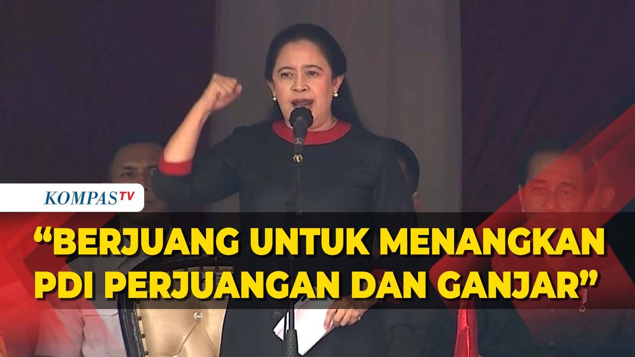[FULL] Pidato Politik Puan Maharani di Puncak Perayaan Bulan Bung Karno - Kompas TV | Vidio