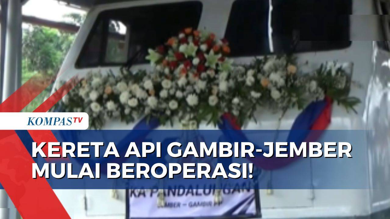 Resmi Beroperasi, Kereta Api Pandalungan Gambir-Jember Miliki Rute ...