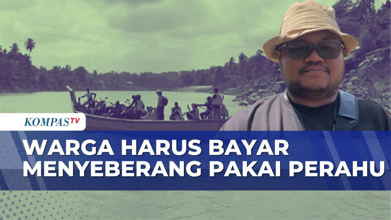 Warga di Bireuen Pilih Nyebrang Sungai Pakai Perahu | SAPA MALAM ...