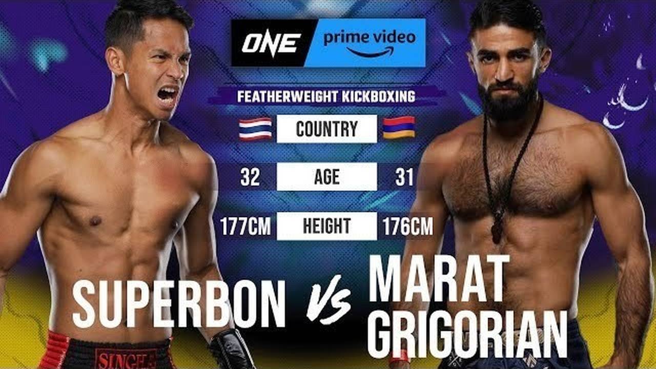 KICKBOXING MASTERCLASS 🥊 Superbon vs. Marat Grigorian Full Fight | Vidio