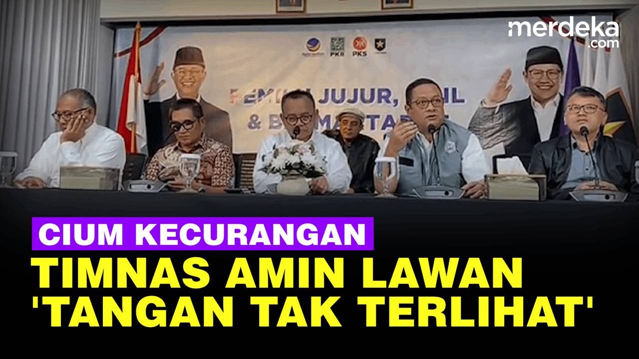 Timnas AMIN Keras Lawan Tangan-Tangan Tak Terlihat yang Bantu ...