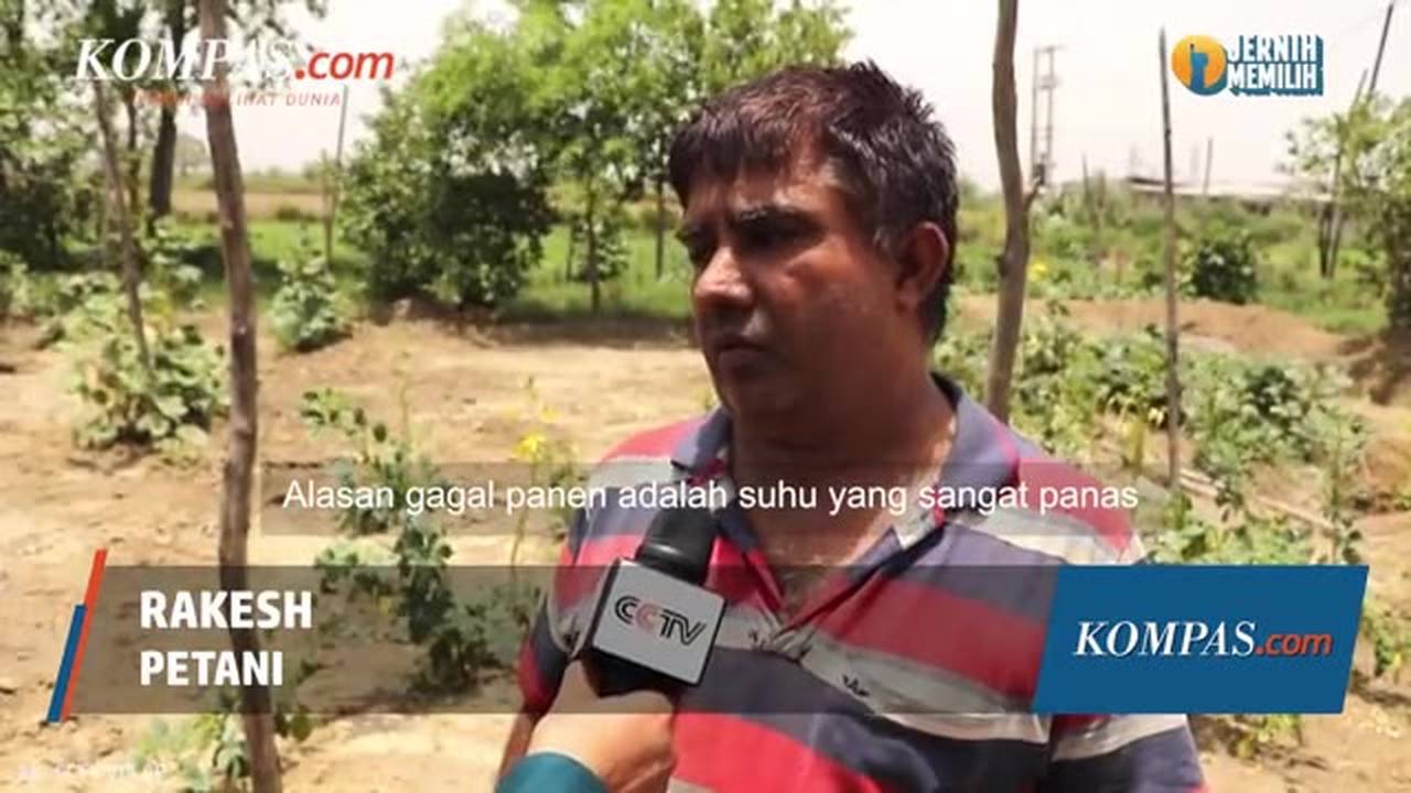 India Dilanda Gelombang Panas - Kompascom | Vidio