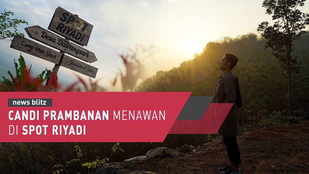 Candi Prambanan Menawan dari Spot Riyadi | Vidio