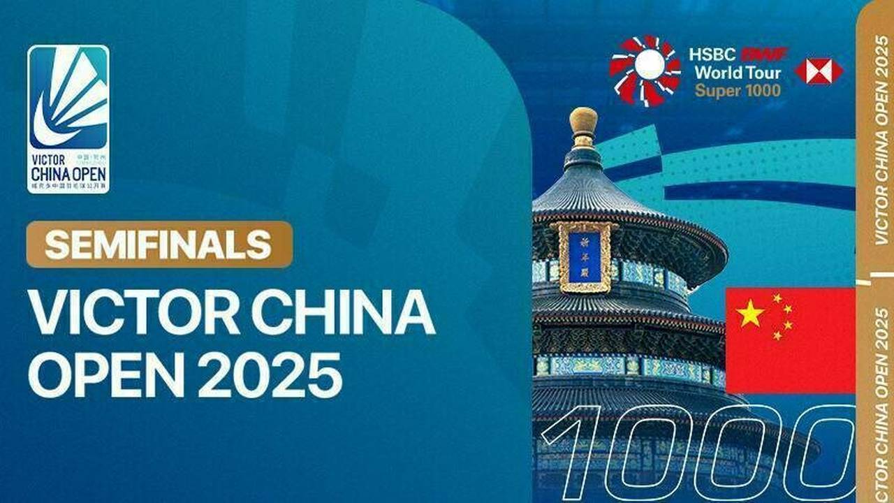 Chou Tien Chen (TPE) vs Shi Yu Qi (CHN) – Men's Singles Semifinal | Victor China Open 2025 ...